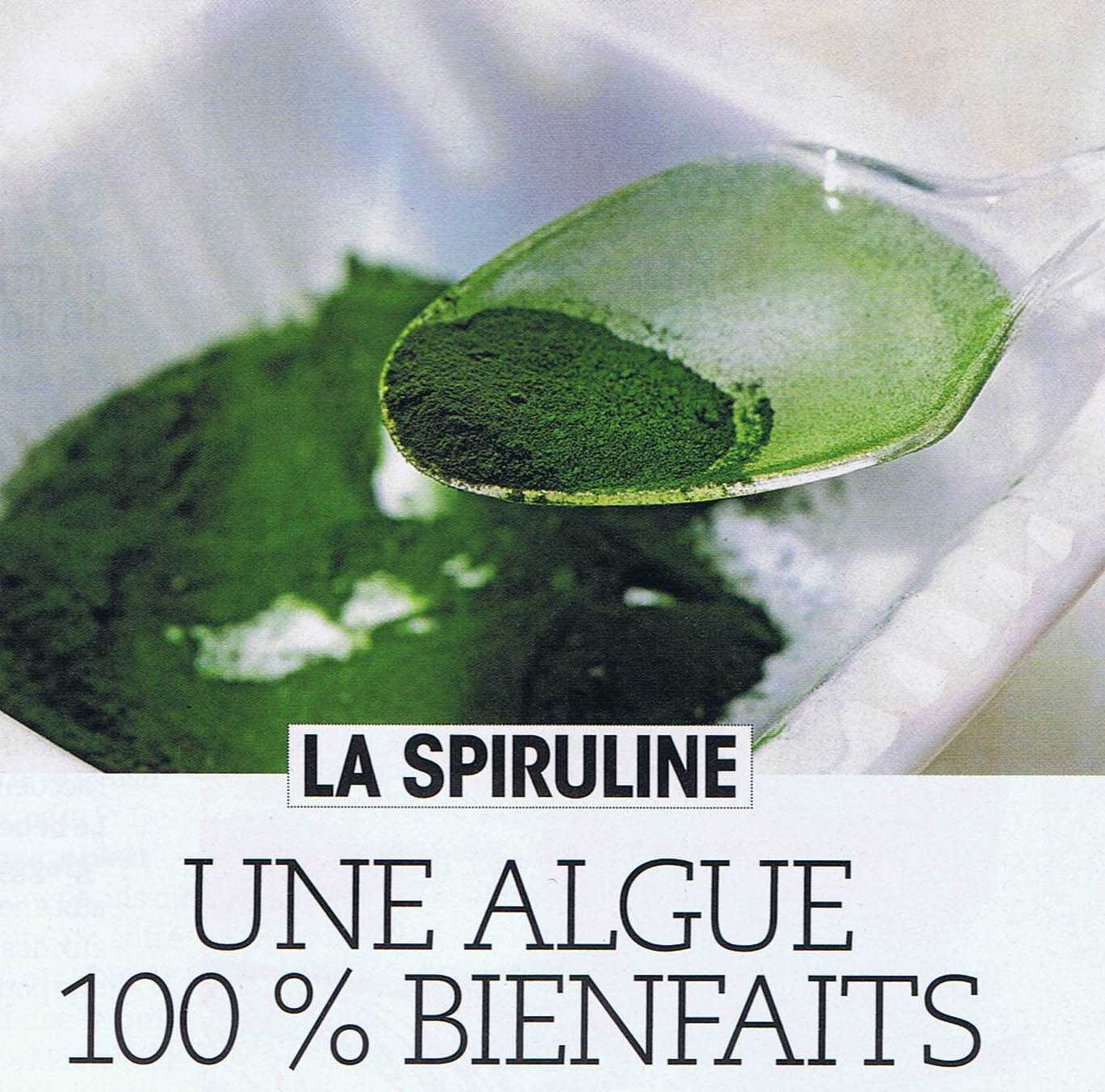 La spiruline par le Dr Vidalo : une algue 100 % bienfaits !Planète ...